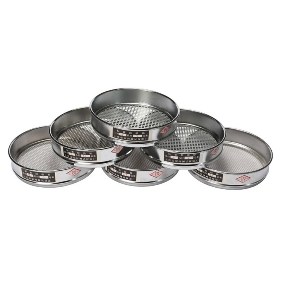 4-1000 Mesh 4.75-0.015mm Aperture Lab Standard Test Sieve Stainless 10 ...