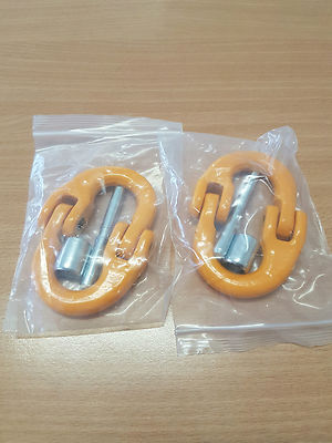 (2 Pack) 13mm Chain Connector Hammerlock 4X4 Chain Joiner Chain Link ...