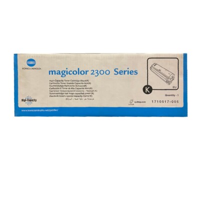 Original Konica Minolta Toner 1710517-005 Noir pour Magicolor 2300 2350 ...