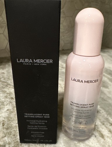 Laura Mercier Translucent Pure Setting Spray 16HR - Full Size 100mL / 3 ...