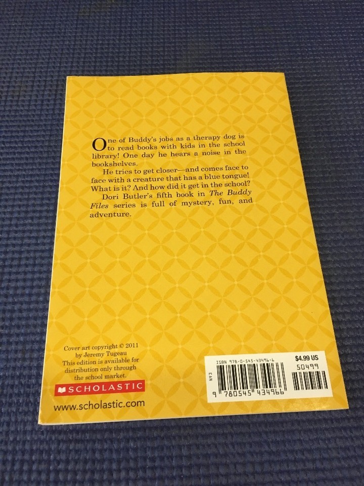 JKO- The Buddy Files: The Case of the Library Monster paperback book ...