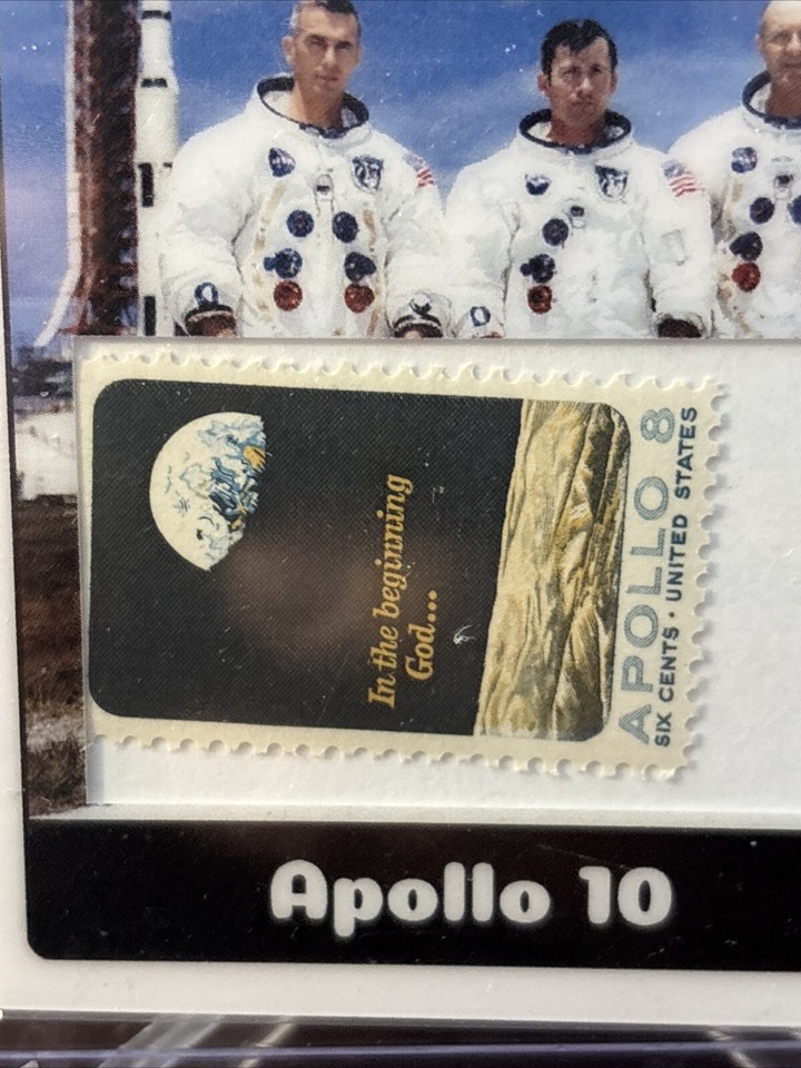 2019 Historic Autographs 1969 Apollo 8 Stamp Relic Apollo 10 | eBay