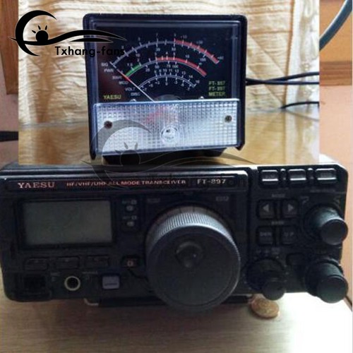 External S /SWR/Power Meter for Yaesu FT-857/FT-897 Metal Case Cover ...