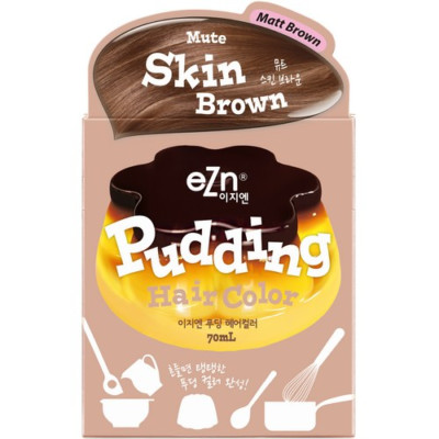 eZn Shaking Pudding Hair Color Dye Season 2, Mute Skin Brown, 1EA | eBay