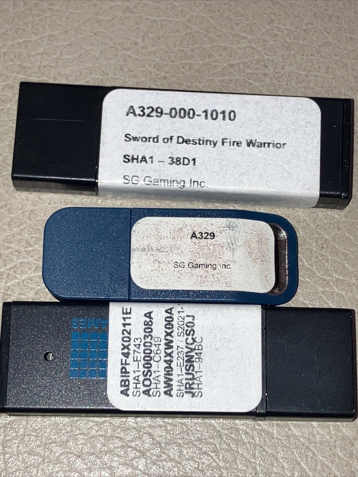 SG SCIENTIFIC GAMES J43 Sword Of Destiny Fire Warrior Slot Machine ...