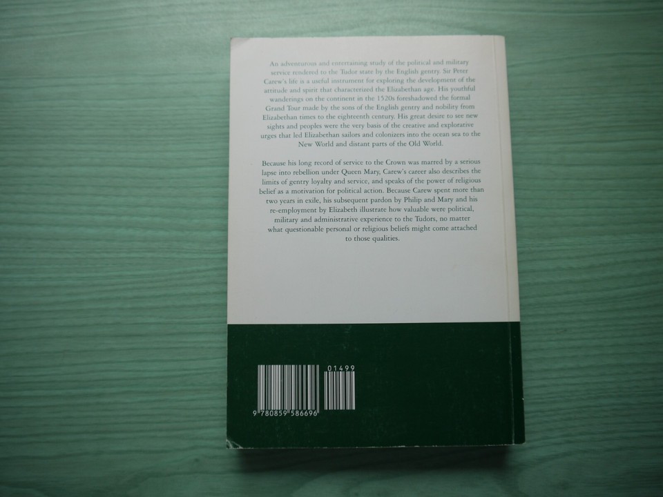 THE DEVON GENTLEMAN: A LIFE OF SIR PETER CAREW by JOHN WAGNER P/BACK ...