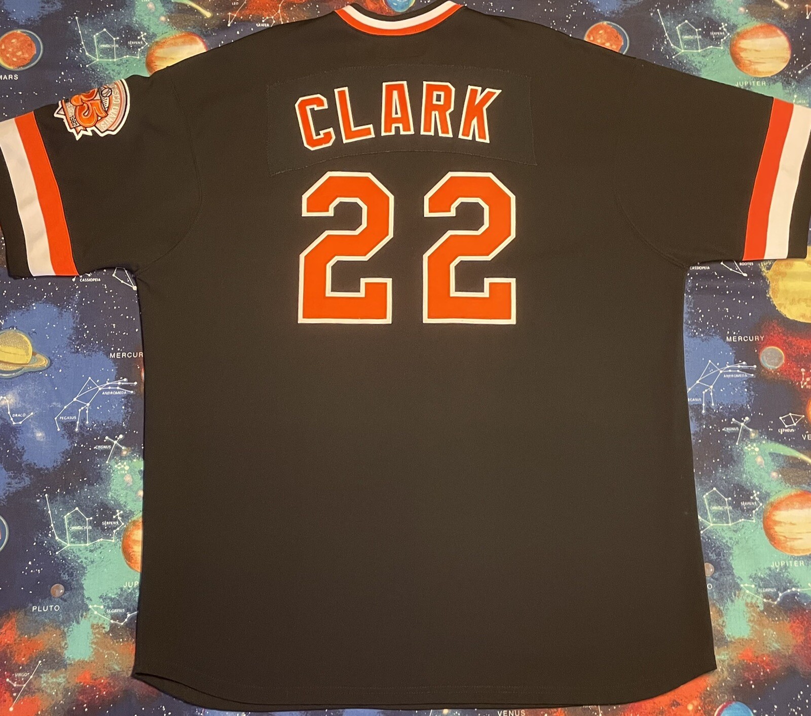 Authentic Vintage Mitchell & Ness MLB San Francisco Giants Jack Clark ...