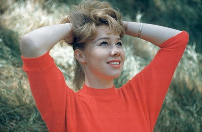 ML15-87 SHIRLEY WASDEN 1960s FASHION MODEL ORIG BURR JERGER 35MM COLOR ...