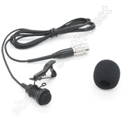 Lavalier Lapel Clip-On Microphone for Audio Technica Radio Mic System ...
