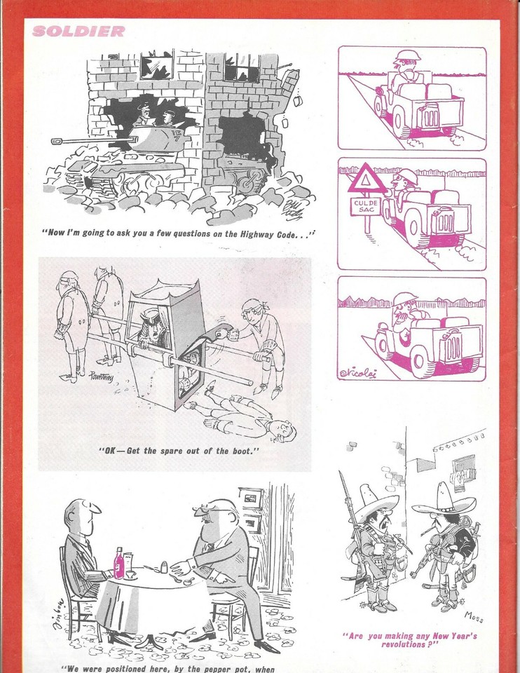 SOLDIER - The British Army Magazine - JANUARY 1966 Issue Military Mag ...