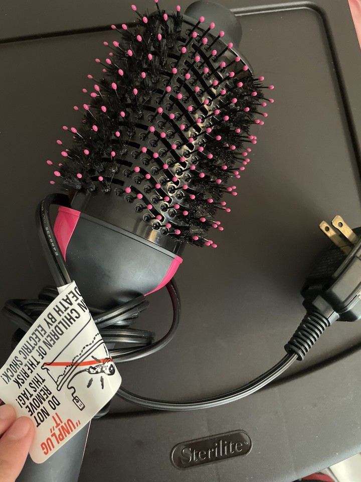 revlon one step brush dryer& Volumizer Hot Air Brush Blowout | eBay