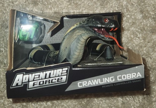 Adventure Force CRAWLING COBRA Remote Control Rechargeable Snake Toy ...