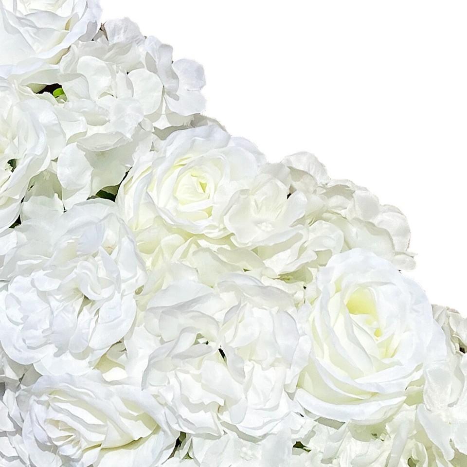 White Artificial Flowers for Home Party Wedding,Artificial Silk Flowers ...