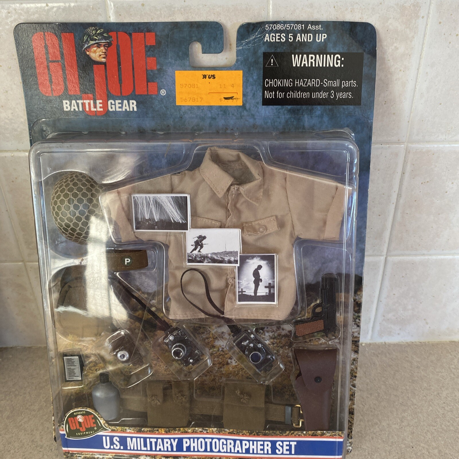 Hasbro GI Joe: U.S. Military Photographer Battle Gear Accessory Set for ...
