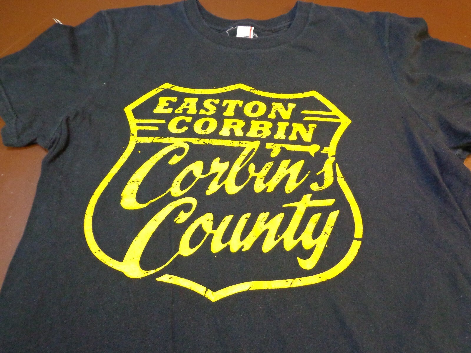 Easton Corbin Corbin's Country T Shirt Black Small Tee D0 | eBay