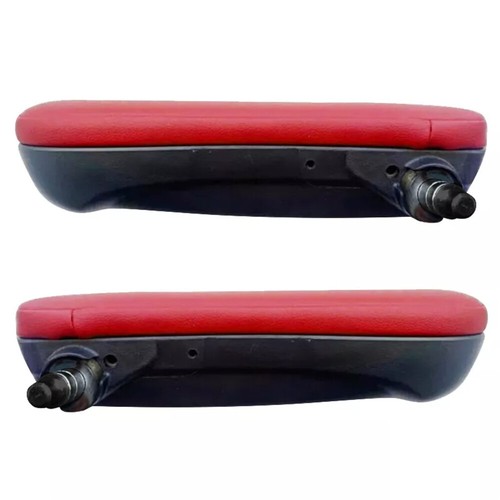 2x Leather Front Armrest Front Seat Inboard For 2016-2019 Fiat 500 Left ...