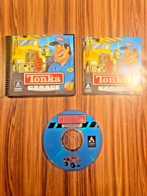 Tonka Garage Windows PC 1999 Computer Game Learning Building Hasbro ...