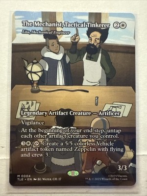 The Mechanist, Tactical Tinkerer - 4 -MTG Avatar: The Last Airbender ...
