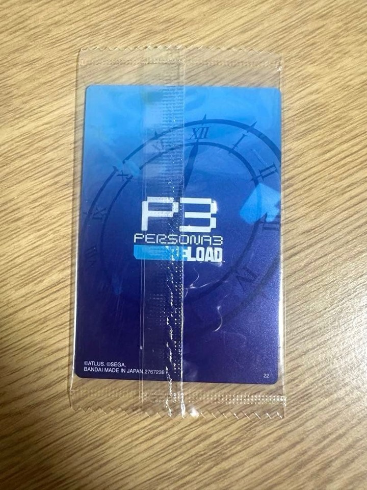 Persona Series Wafer P3R & P5R Visual Trading Cards Set Used ...