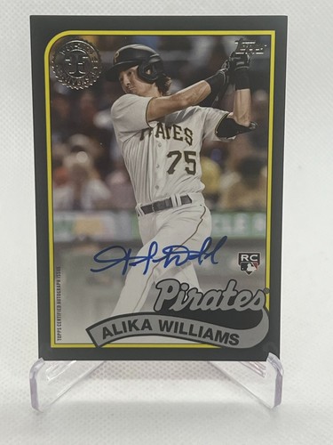 2024 Topps Series 2 - 1989 Topps Baseball Autographs Black #89BA-AKI ...
