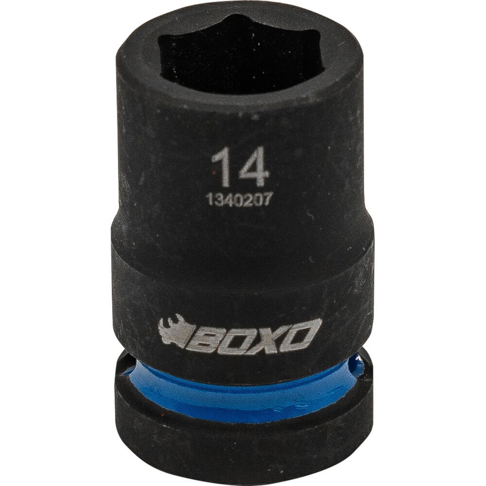 Impact Socket Set BOXO 1/2" Drive Standard 37mm to 46mm Height 18 ...