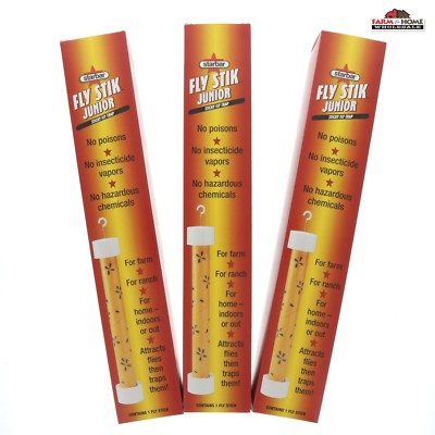3 Fly Bug Sticky 12" Glue Insect Trap ~ new 41535020088 | eBay