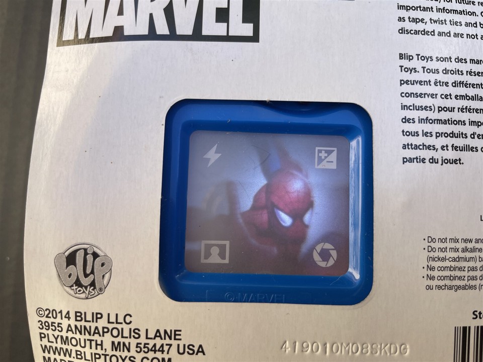 Marvel Avengers Blip Toys 2014 Rare NIP Camera w/Lights Sounds ...