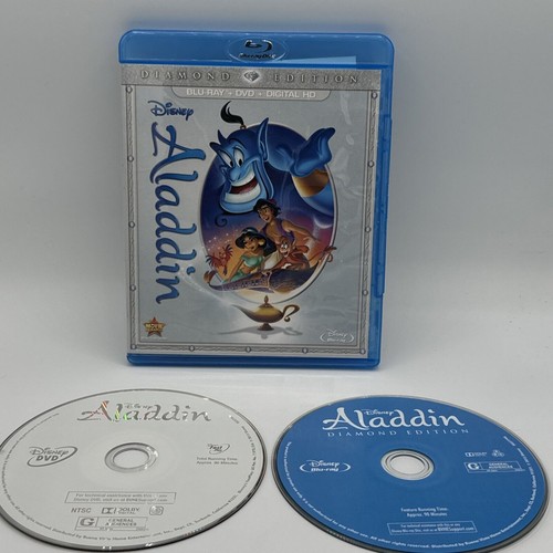 Aladdin (Blu-ray/DVD, 2015, 2-Disc Set, Diamond Edition) 786936844399 ...