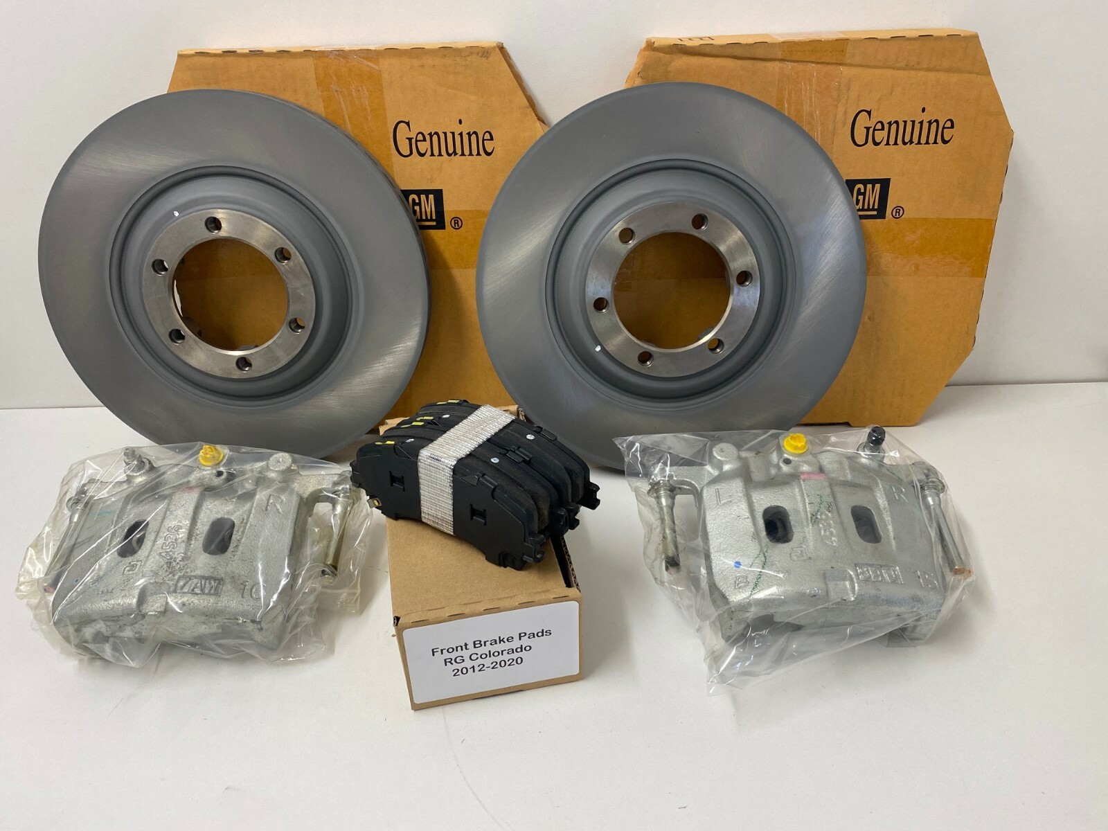 Genuine Holden RG Colorado Front Brake " Rotors-Calipers & Pad Kit ...