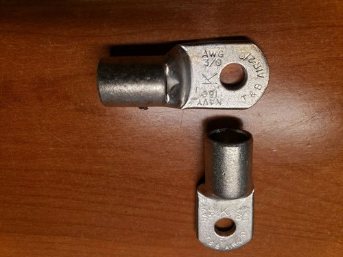 10 Thomas & Betts T&B K972/MS20659-119 Mil-Spec Ring Terminal 2/0AN-3/0 ...