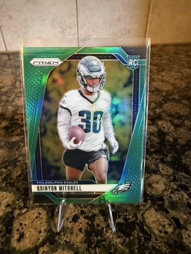 2024 Panini Prizm - Rookies Quinyon Mitchell #381 Green Prizm (RC) for ...