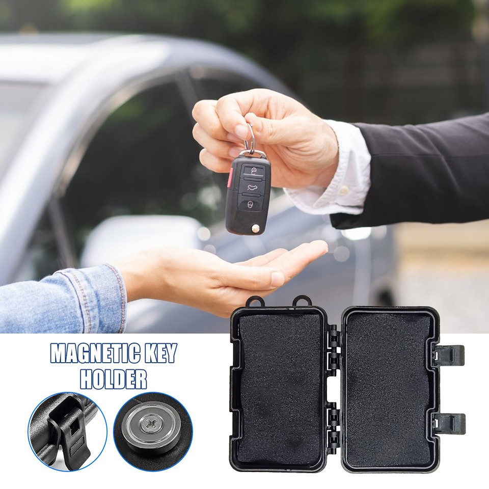 Magnetic Stash Safe Box Money Magnet Storage Secret Key Holder Hidden ...