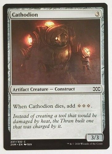 MTG 2020 Double Masters CATHODION 237/332 C M/NM | eBay