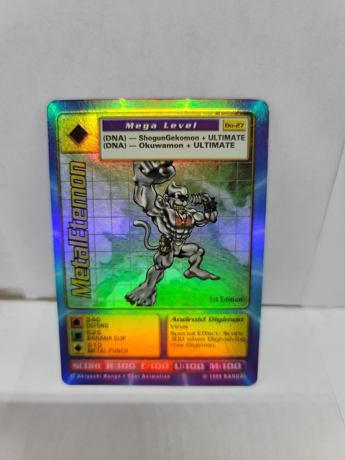 Digimon Digi Battle Series 1 BO-27 1st Edition Metaletemon Holo | eBay