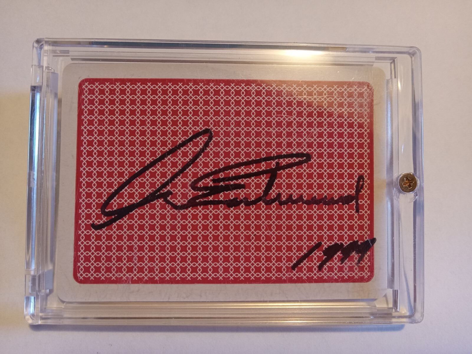 clint Eastwood hand signed playing card famous western actor | eBay