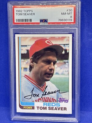 1982 Topps Tom Seaver #30 PSA 8 Reds | eBay