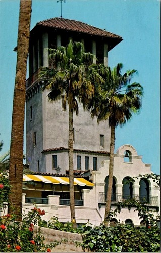Postcard Mission Inn Hotel Riverside California Carillon Tower Deagan ...