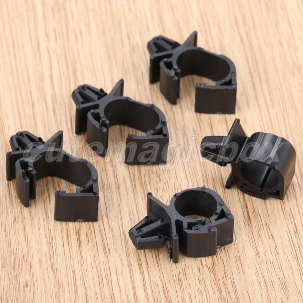10x Car Wiring Harness Fastener Tie Wire Cable Fixed Clips Wrap Clamp ...