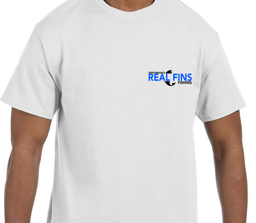 Real Fins Fishing Boat Marlin Mahi Dolphin Boating Beach T-Shirt Short ...