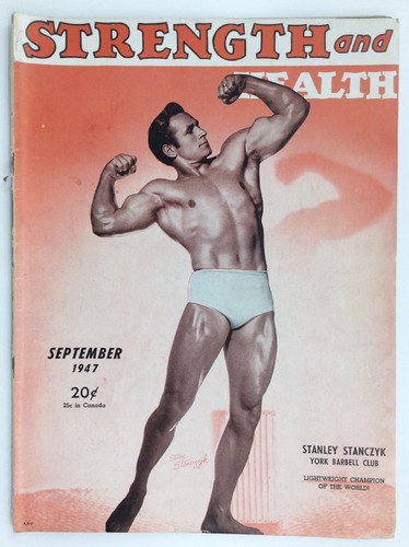 Strength & Health Magazine Sept. 1947 Stanley Stanczyk vintage | eBay