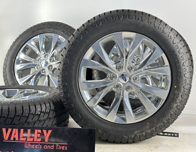 20" Ford F150 King Ranch OEM Factory Rims Wheels Tires PVD Chrome 10003 ...