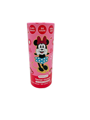 New Disney Minnie Mouse 2 Ply 50 Count Facial Tissues Ultra Soft | eBay