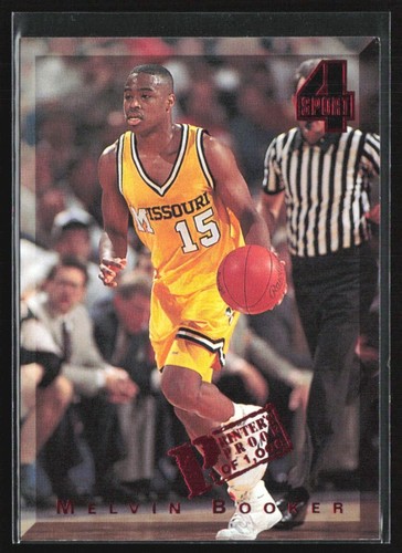 Melvin Booker 1994-95 Classic Four Sport Printer's Proof /1000 #48 ...