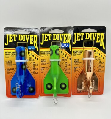 Luhr-Jensen Jet Diver Trolling Diver Steelhead & Salmon Back Troll ...