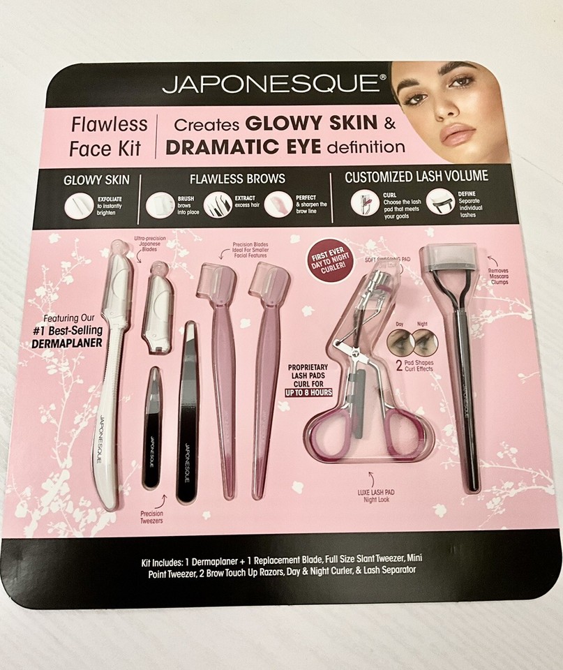 Japonesque Flawless Face Kit 8 Piece Set - New Sealed | eBay
