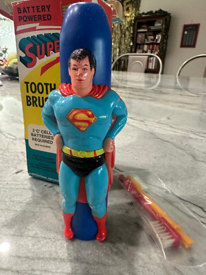 Superman Toothbrush-Janex Corp. Vintage 1970s | eBay