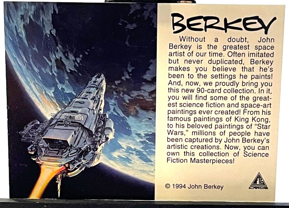 1994 FPG Cards The Art Of John Berkey Promo Card No # | eBay