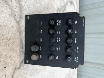 87 Formula 28 PC Boat fuse switch board breaker panel dash | eBay