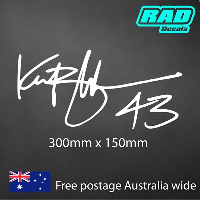 Ken Block Signature 43 Die Cut Car Decal Vinyl Sticker JDM Hoonigan RIP ...