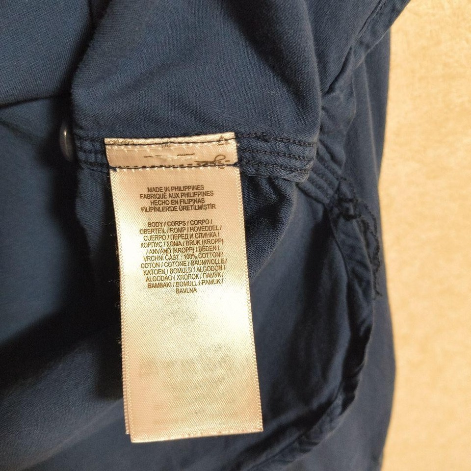 Double RL RRL Chambray Shirt Size M Navy From Japan | eBay